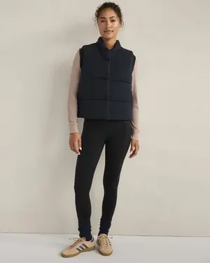 HAVEN WELL WITHIN Viscose Blend Puffer Vest