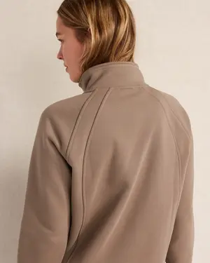 HAVEN WELL WITHIN Cloud Fleece Half Zip Pullover - Rainfall