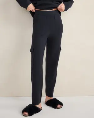 HAVEN WELL WITHIN Viscose Blend Cargo Pants