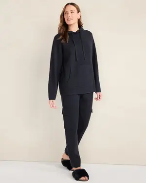 HAVEN WELL WITHIN Viscose Blend Long Sleeve Hoodie