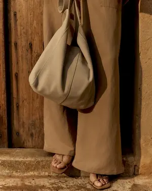 HAVEN WELL WITHIN Suede Bucket Tote