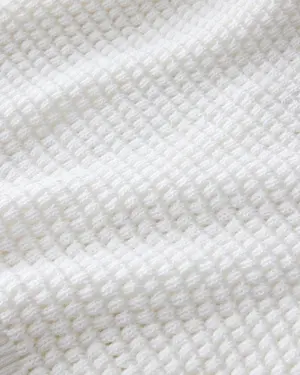 HAVEN WELL WITHIN Cotton Wave Stitch Zip-up Hoodie