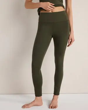 HAVEN WELL WITHIN Balance Organic Cotton Leggings - Forest