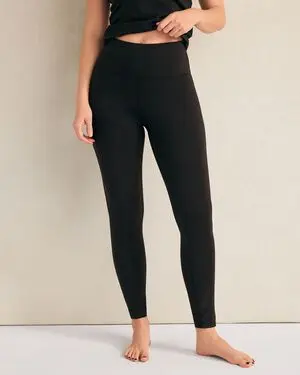 HAVEN WELL WITHIN Balance Organic Cotton Leggings - Granite