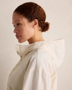HAVEN WELL WITHIN Crinkle Nylon Zip Hooded Jacket