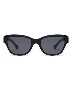 LOOK OPTIC Milla Cat Eye Sunglasses - Black