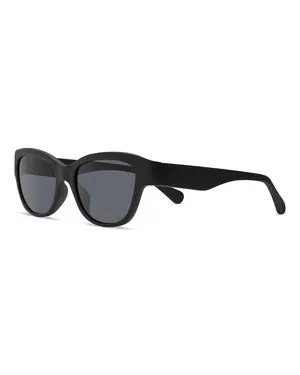 LOOK OPTIC Milla Cat Eye Sunglasses - Black