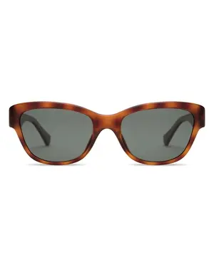 LOOK OPTIC Look Optic Milla Cat Eye Sunglasses Chestnut
