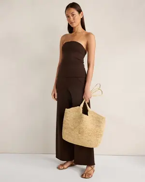 HAVEN WELL WITHIN Organic Cotton Modal Strapless Top