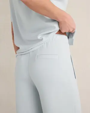 HAVEN WELL WITHIN Soft Knit Relaxed Barrel Leg Pants