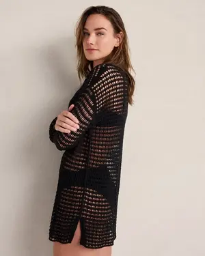 HAVEN WELL WITHIN Organic Cotton Pointelle Tunic