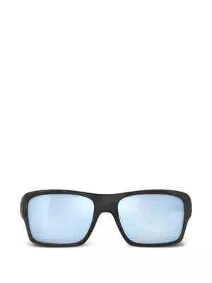 Oakley Turbine Rectangle-frame Sunglasses - Black