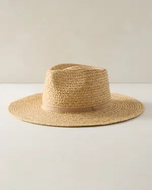 HAVEN WELL WITHIN Raffia Fedora Hat - Natural