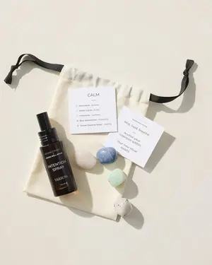 CLEANSE GOURMET X Intention Crystal Kit - Calm