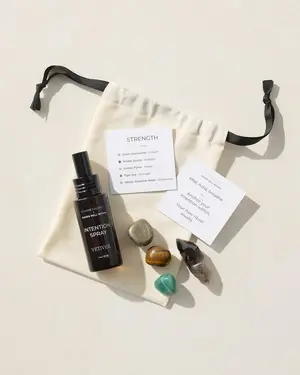 CLEANSE GOURMET X Intention Crystal Kit - Strength