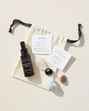 CLEANSE GOURMET X Intention Crystal Kit - Restore