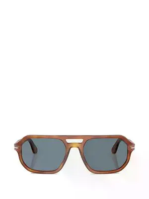 Persol Guido Tortoiseshell-effect Sunglasses - Brown