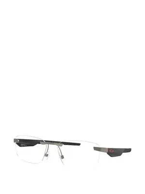 Oakley Rimless Rectangle Eyeglasses - Grey