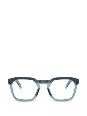 Oakley Hstn Sq Geometric Eyeglasses - Blue