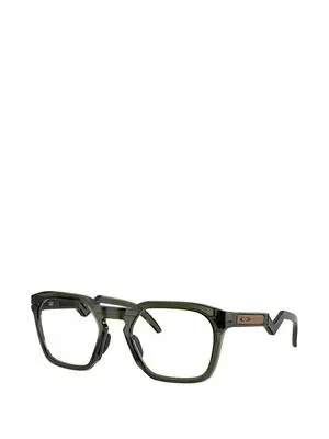 Oakley Hstn Sq Square Frame Eyeglasses - Green