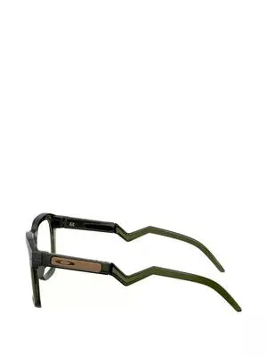 Oakley Hstn Sq Square Frame Eyeglasses - Green