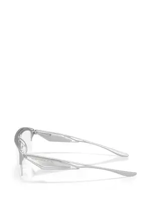 Oakley Valdosta Rectangle Eyeglasses - Silver