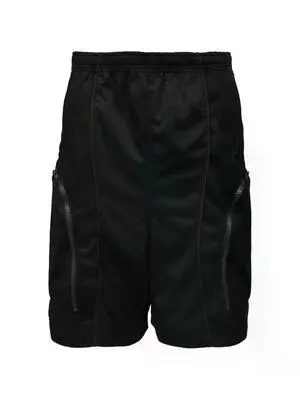 BREATH Mesh Zip-detail Shorts