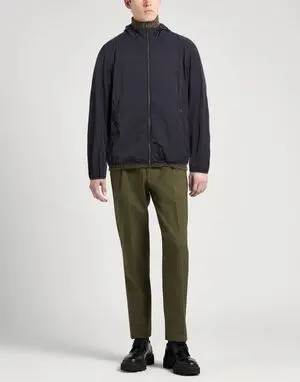 Herno Hooded Zip-up Windbreaker Jacket - Navy