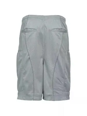 BREATH Mesh Zip-pocket Shorts - Grey