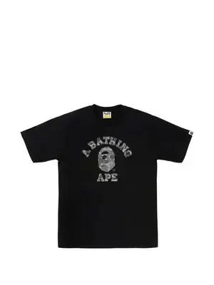 A BATHING APE Logo-print T-shirt - Black