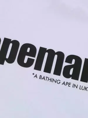 A BATHING APE Logo-print T-shirt