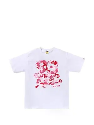 A BATHING APE Abc Camo Graphic-print T-shirt - White