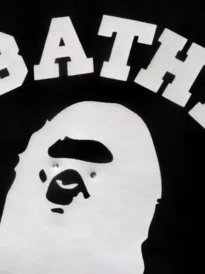A BATHING APE Logo-print T-shirt - Black