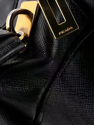 Prada Saffiano Leather Medium Bauletto Handbag