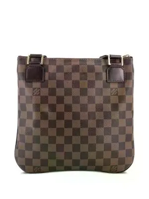 LOUIS VUITTON Damier Bosphore Pochette Crossbody Bag - Brown