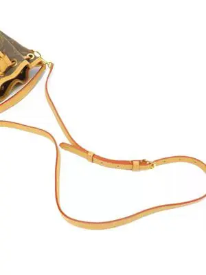 LOUIS VUITTON Nano Noe Monogram Bucket Bag - Brown