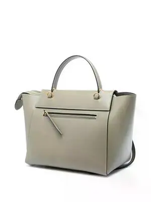 Celine Smooth Calfskin Belt Bag Satchel - Grey