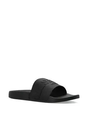 ALLSAINTS Biggy Logo-embossed Slides
