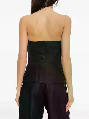 ALLSAINTS Charley Strapless Top With Front Slit