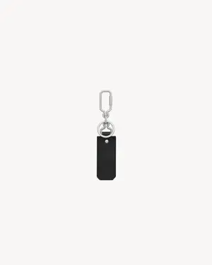 Saint Laurent Cassandre Keyring In Leather