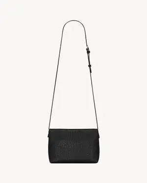 Saint Laurent Cassandre Envelope Messenger In Lambskin