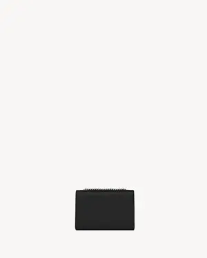 Saint Laurent Kate Small Grain De Poudre Embossed Leather Bag - Black
