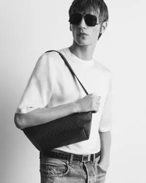 Saint Laurent Le Monogramme Crossbody Bag In Cassandre Canvas And Smooth Leather