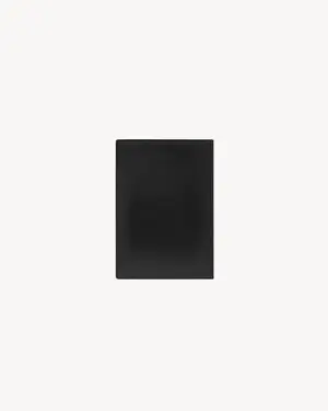 Saint Laurent Paris Passport Holder In Lacquered Leather