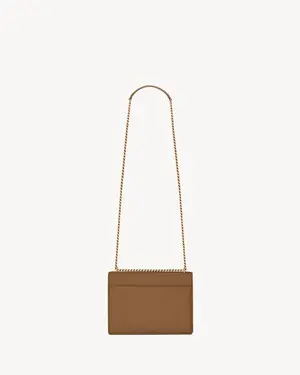 Saint Laurent Sunset Medium In Smooth Leather - Fox