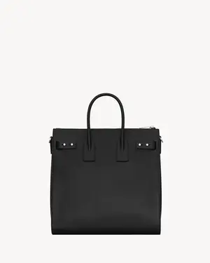 Saint Laurent Sac De Jour North/south Grained Leather Tote Bag