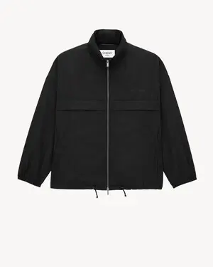 Saint Laurent Serge Blouson Jacket - Noir