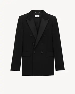 Saint Laurent Double Breasted Tuxedos For Men