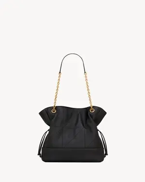 Saint Laurent Jamie Shopping Small Lambskin Bag - Black