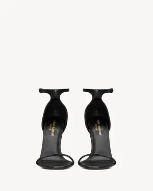 Saint Laurent Patent Leather Opyum Sandals